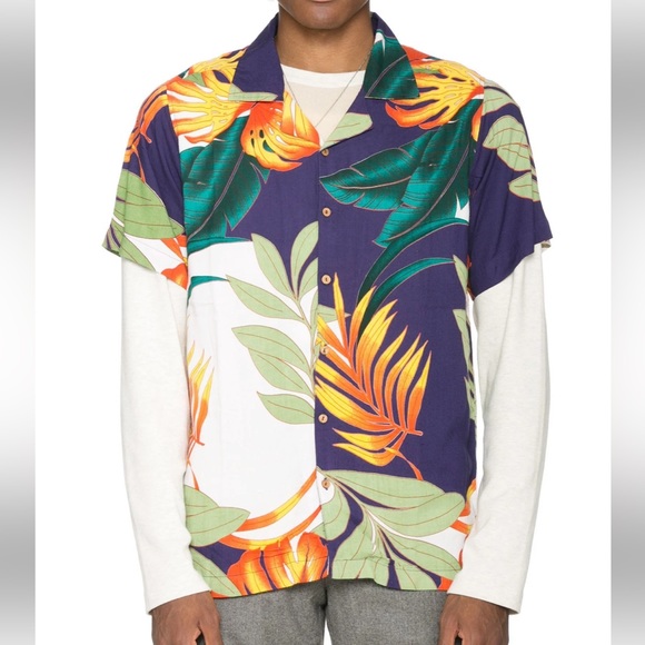 RAGA | Shirts | Nwt Mens Raga Anjana Short Sleeve Small Button Down ...